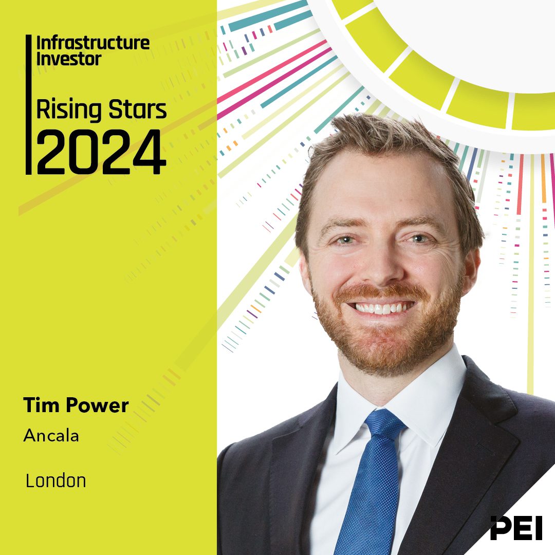 Tim Power named as rising star 2024 Infrastructure Investor list